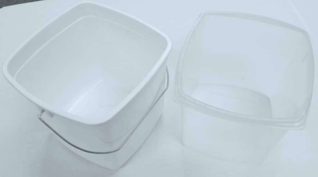 Square Plastic Containers - Square Plastic Buckets | C.L. Smith